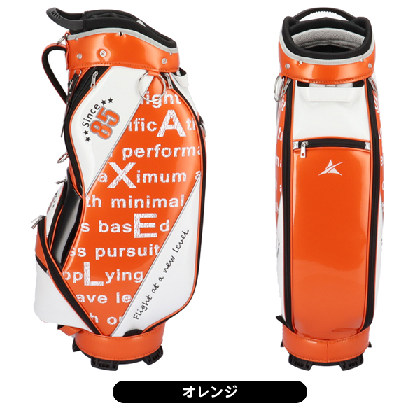 メンズ AXEL 2023 AXCB-23331CINB 9.5型 キャディバッグ 男性用 メンズ AXEL 2023 AXCB-23331CINB 9.5型 キャディバッグ 男性用