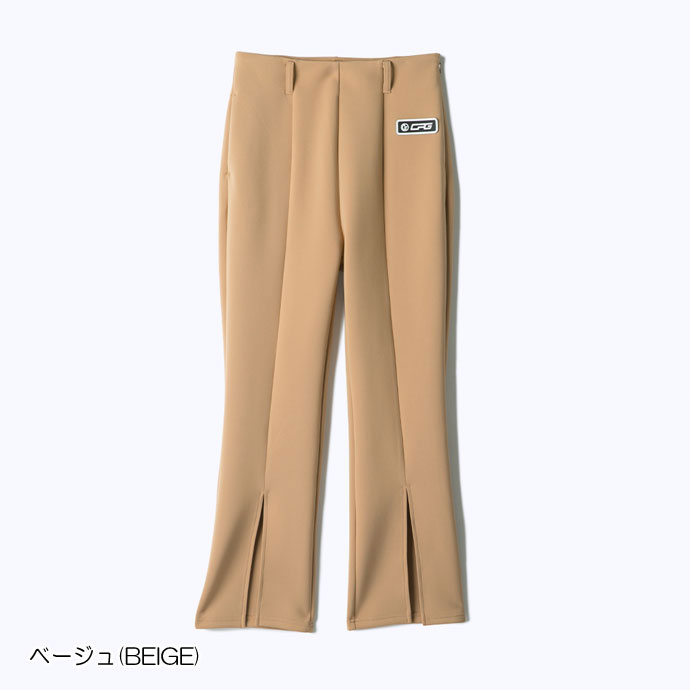 レディース CPG ゴルフウェア パンツ ハイスリットフレアパンツ レディース CPG ゴルフウェア パンツ ハイスリットフレアパンツ